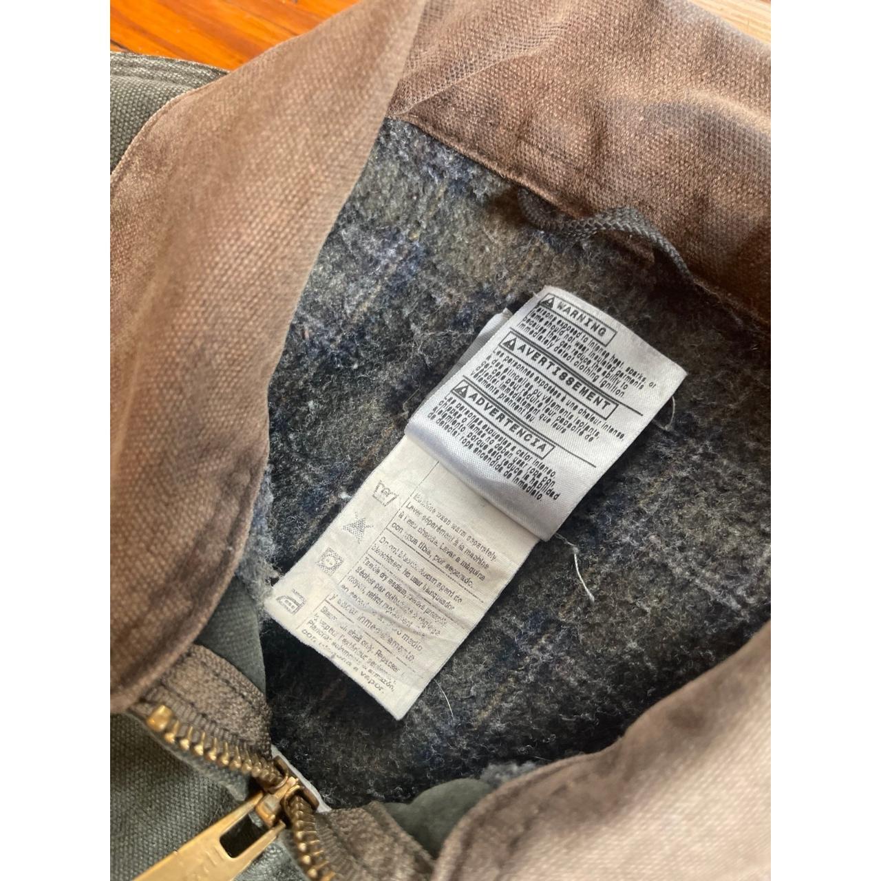 Vintage Green Carhartt Detroit Jacket Moss J97 MOS... - Depop