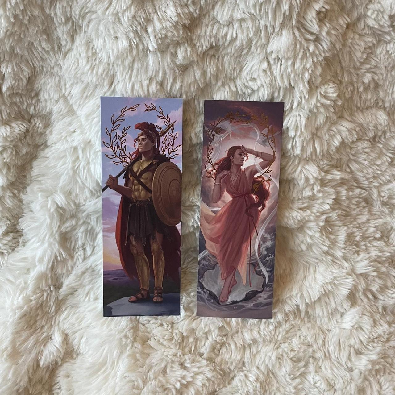 Fairyloot collectible foiled bookmarks — Aphrodite &... - Depop