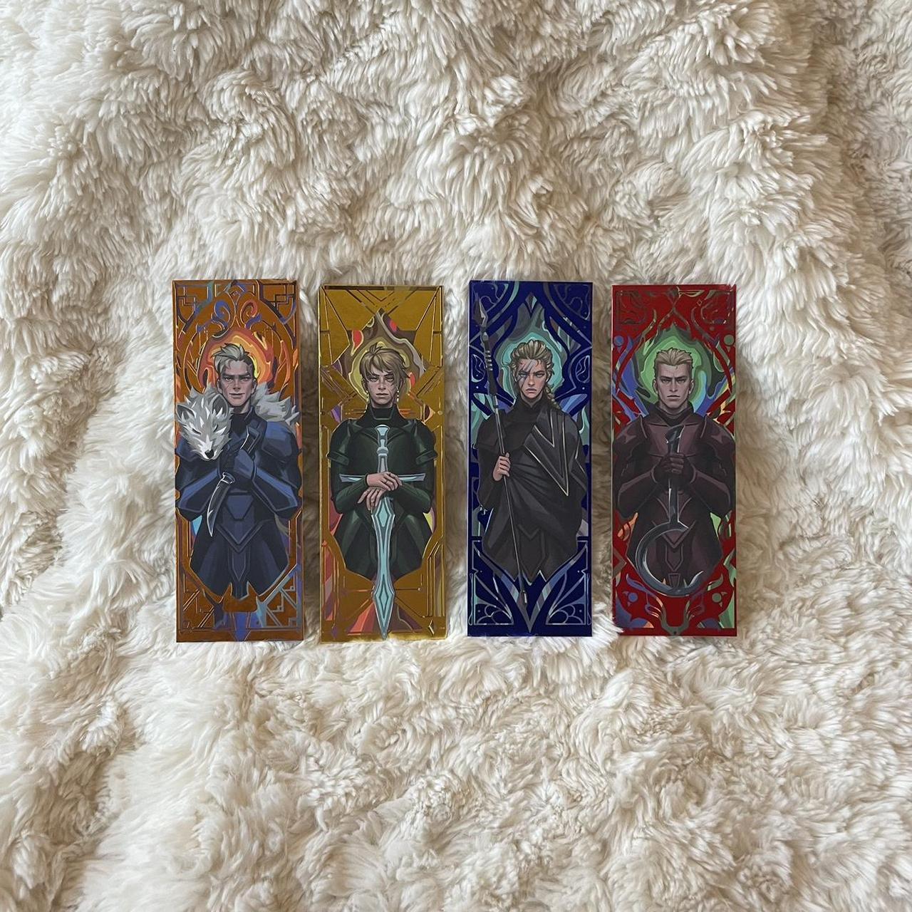 Fairyloot Red Rising foiled bookmarks set In... - Depop