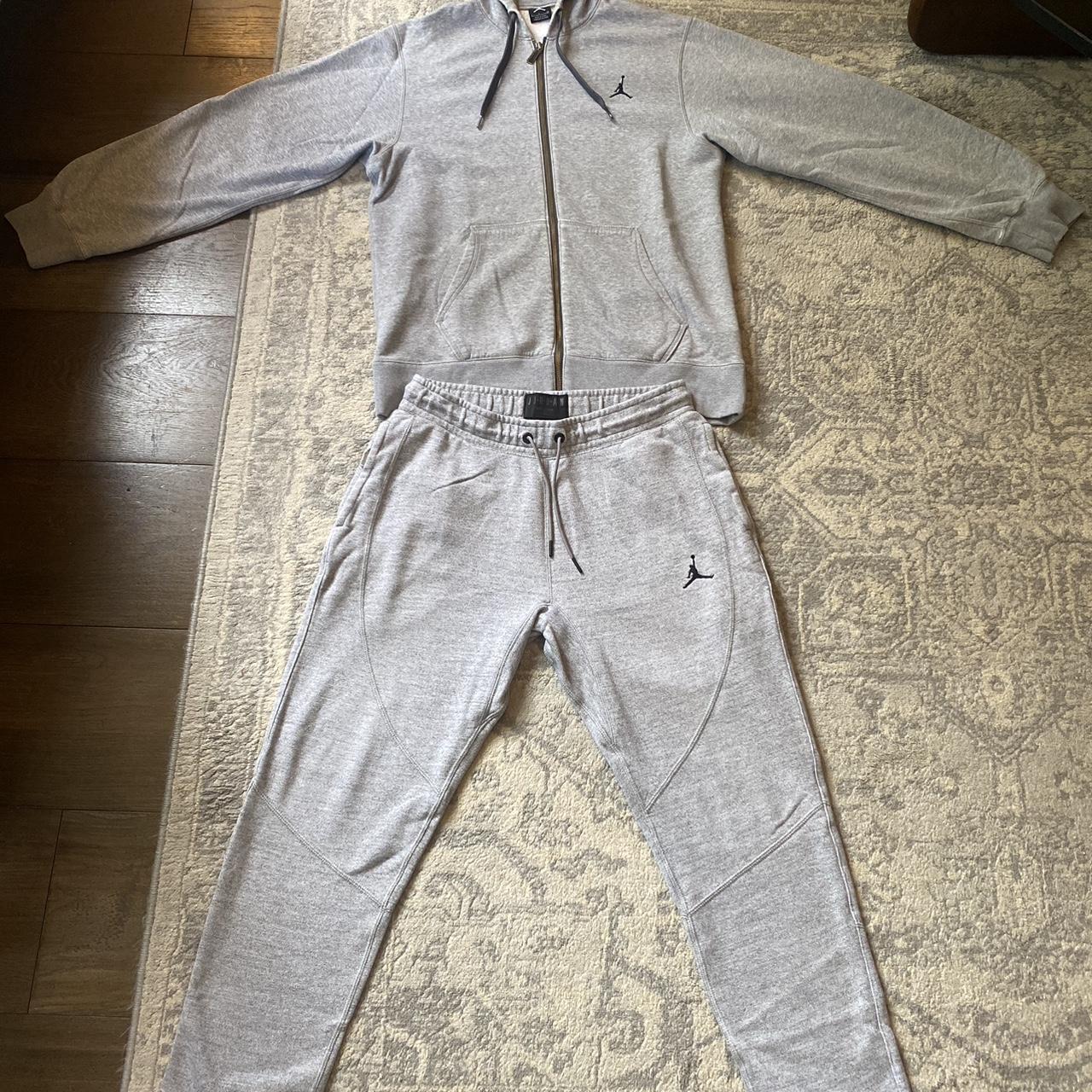 Jordan Full Tracksuit Set Used but no major signs of... - Depop