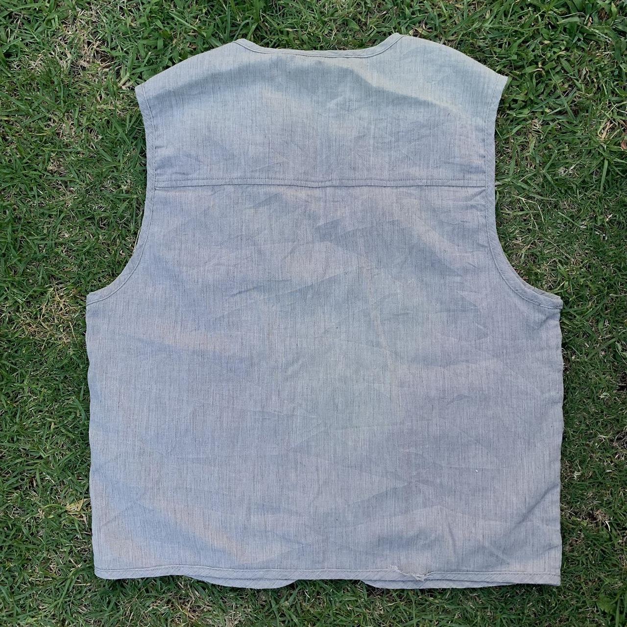 Vintage Utility Vest Men's Size S (best fit... - Depop