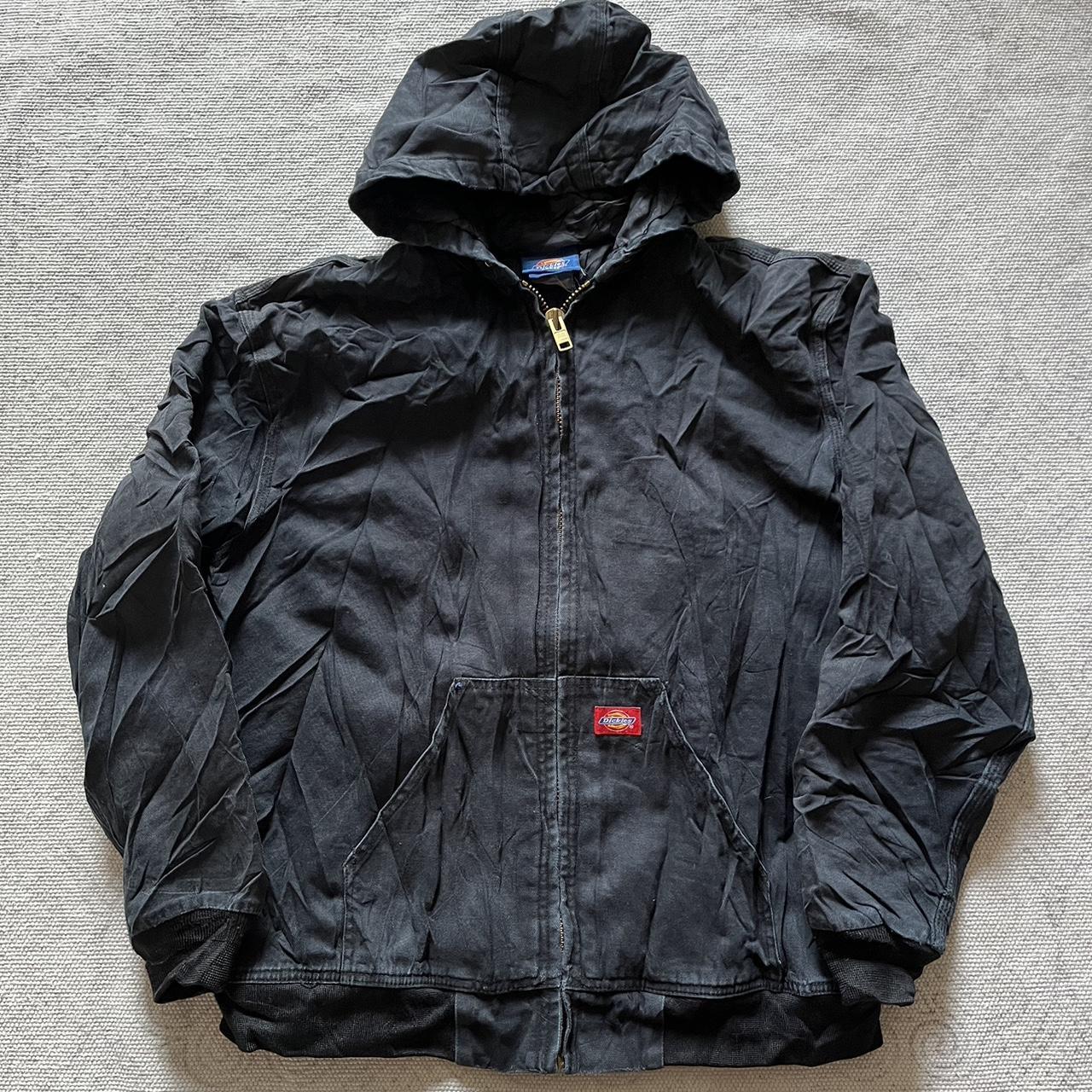 Dickies Men's Navy and Red Jacket | Depop