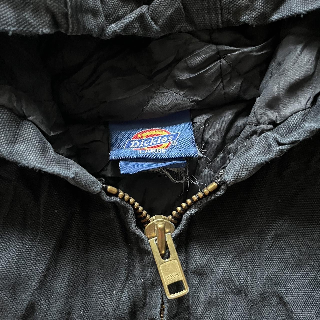 Dickies Men's Navy and Red Jacket | Depop