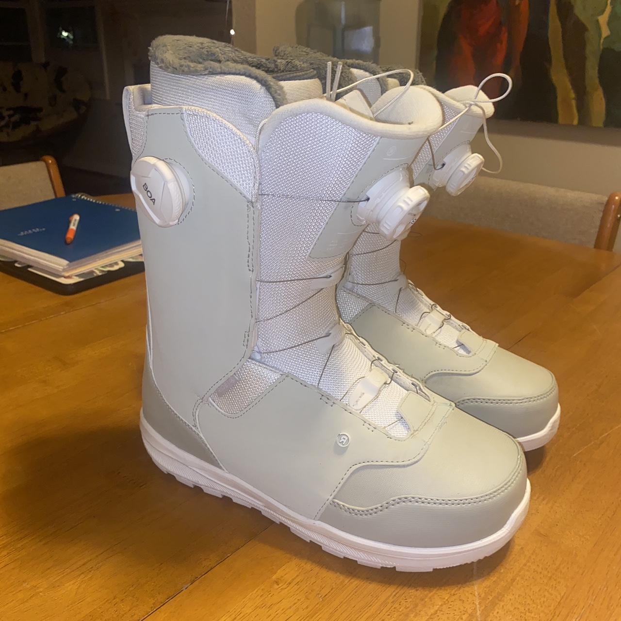 Double boa RIDE lasso 2023 snowboard boots size mens... - Depop