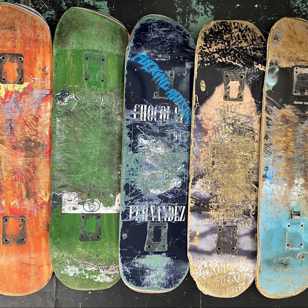Used Skateboard Decks 40 For All Of Them 5 Depop