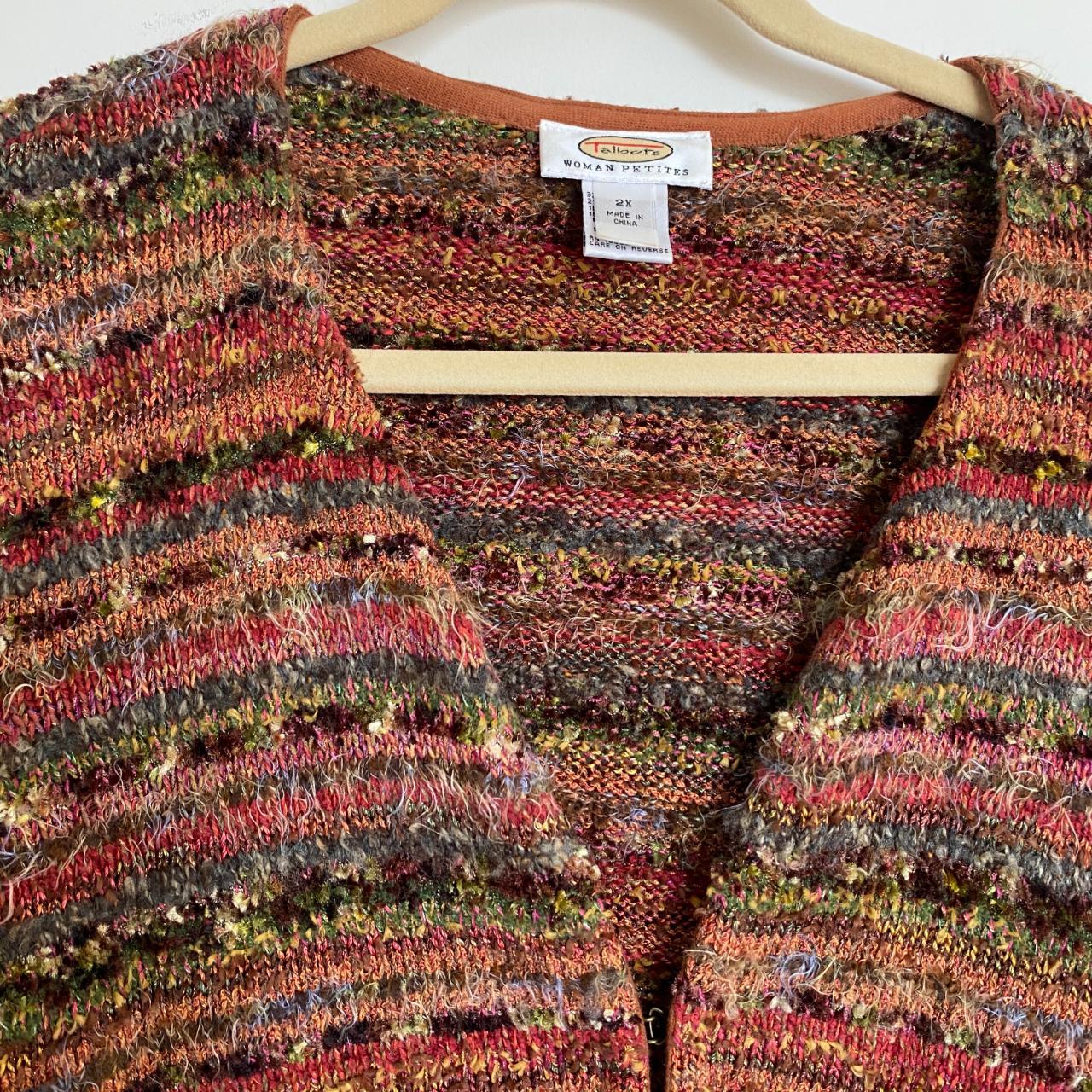 🧶 talbots knitted cardigan with clasps 🧶 size 2x... - Depop