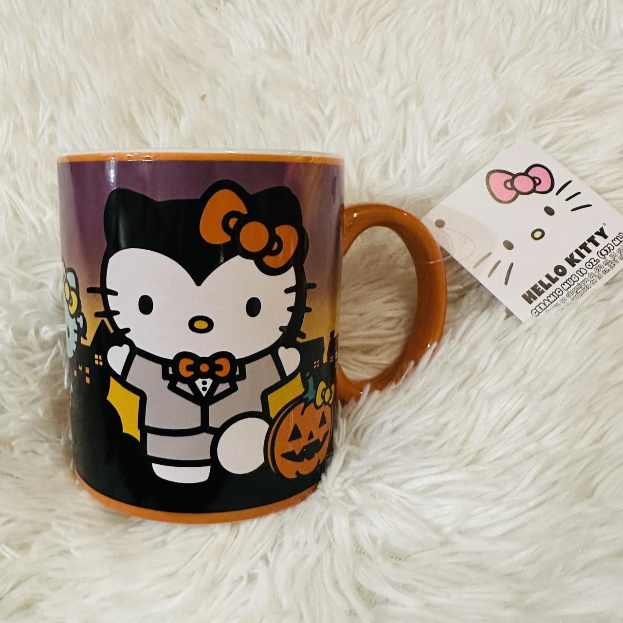 Brand New Hello Kitty Halloween Mug Dracula Hello... - Depop