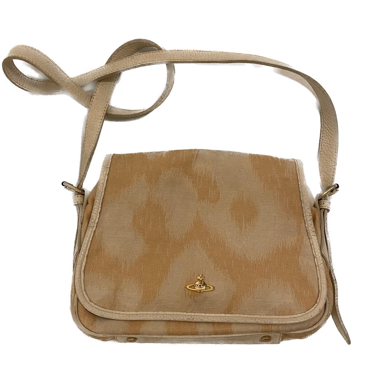 Vintage Beige Vivienne Westwood Crossbody Sling... - Depop