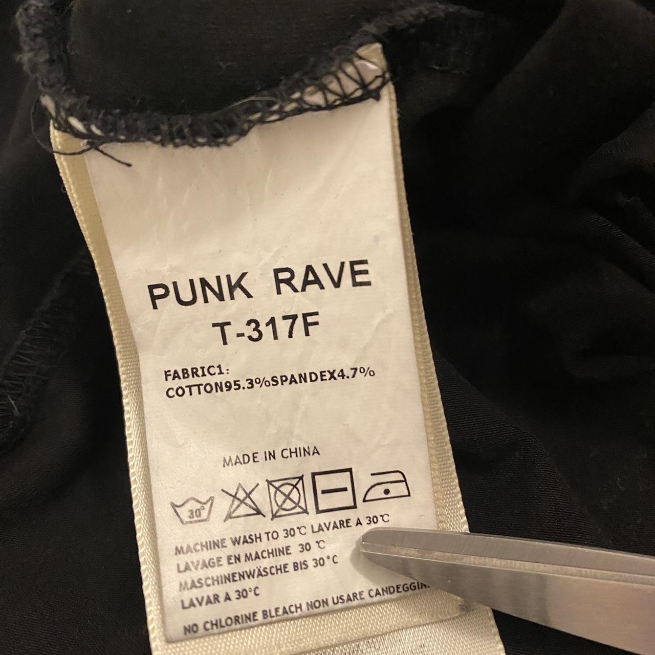 Punk Rave Clothing Tank Top Cutout detailing on... - Depop