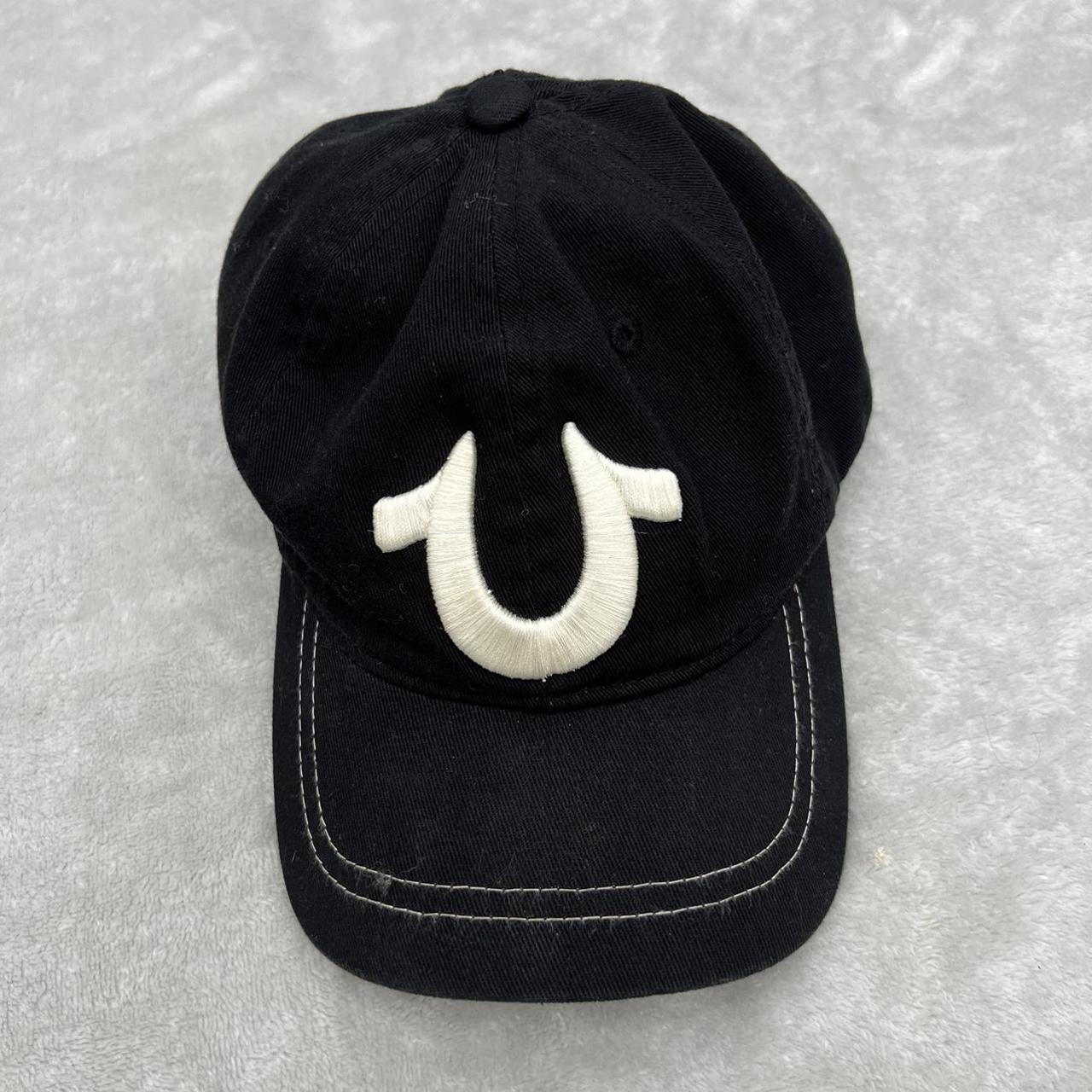 True Religion velcro hat - Depop