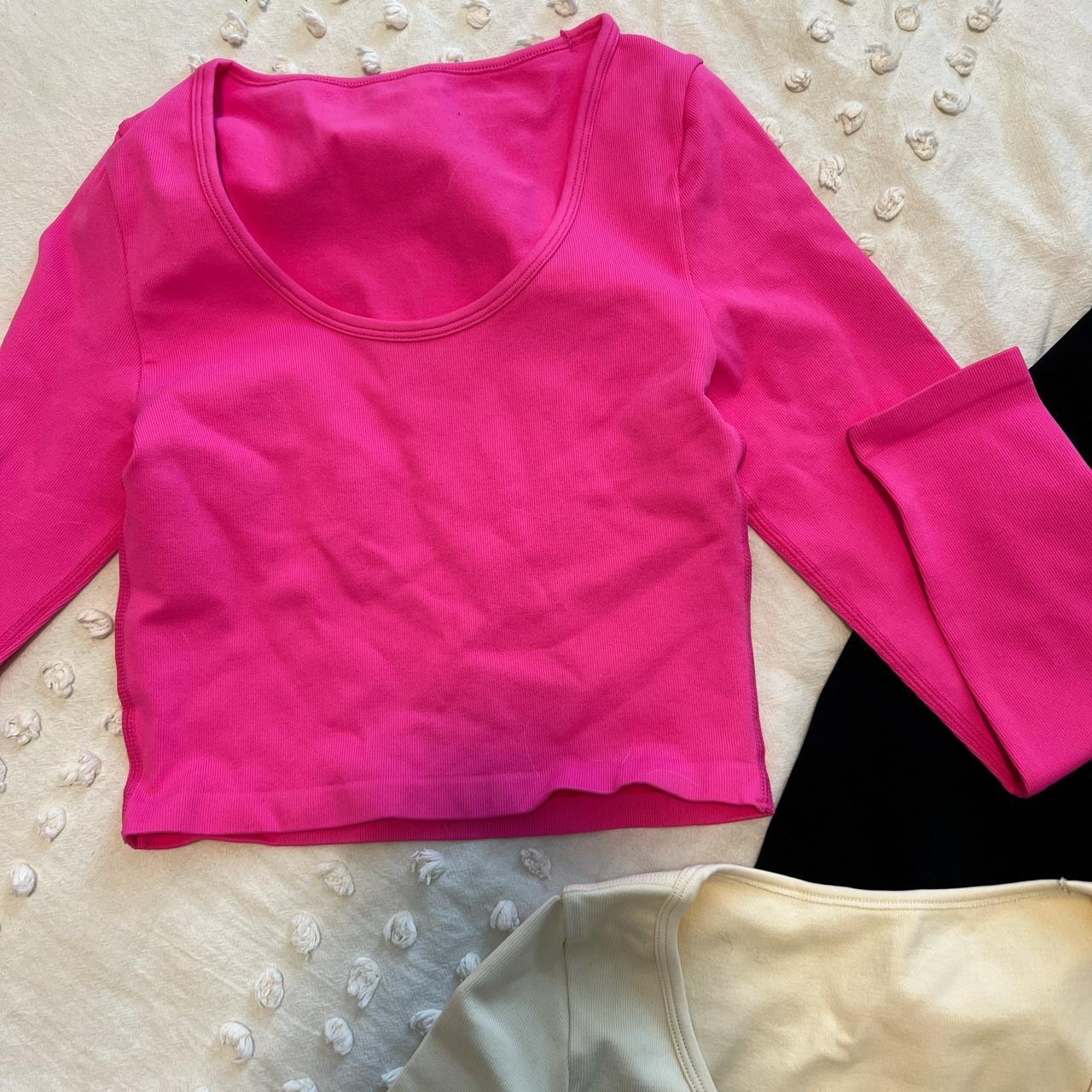 OQQ workout long sleeves from Amazon Bundle Size... - Depop