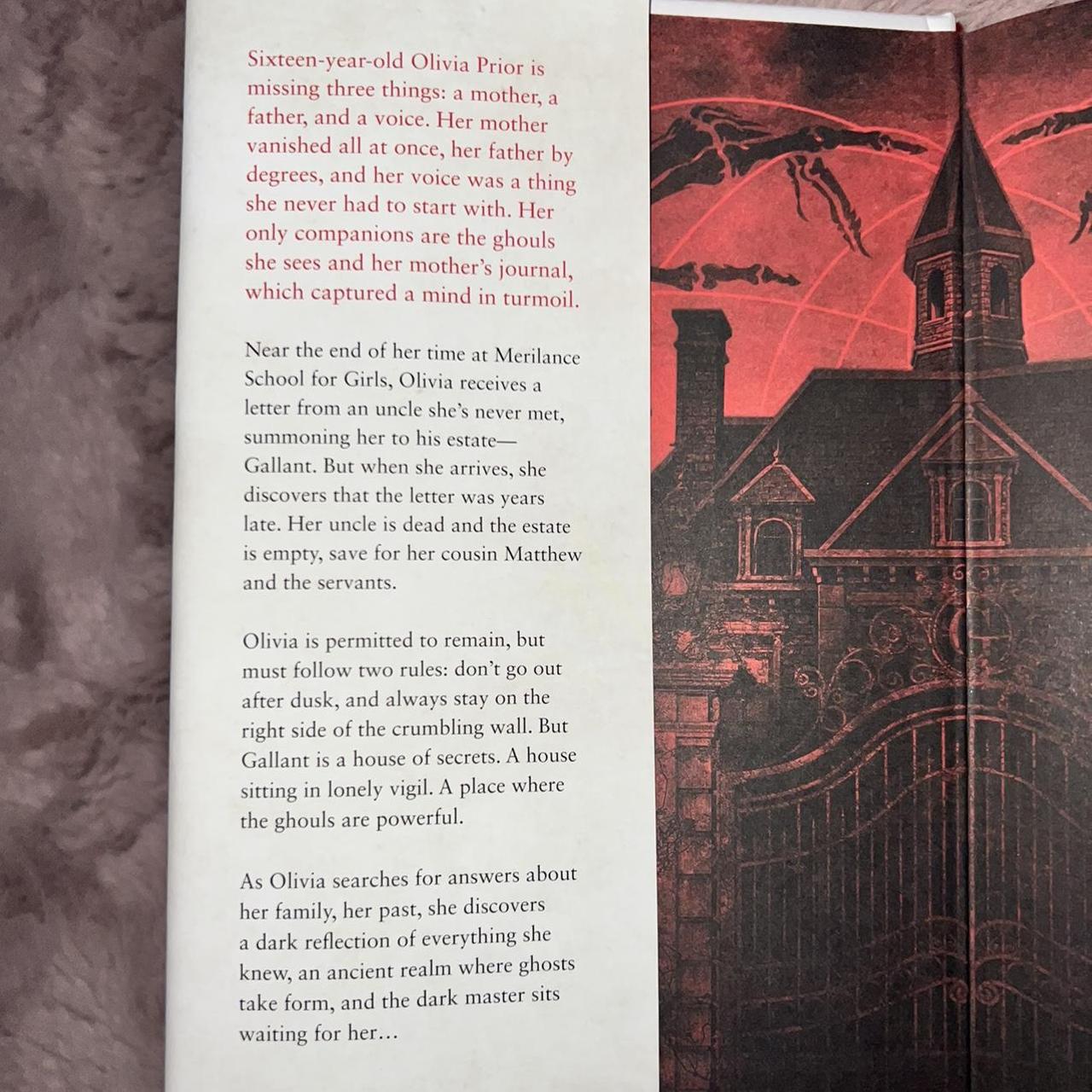 Gallant by V.E Schwab hard cover book. Has been read... - Depop