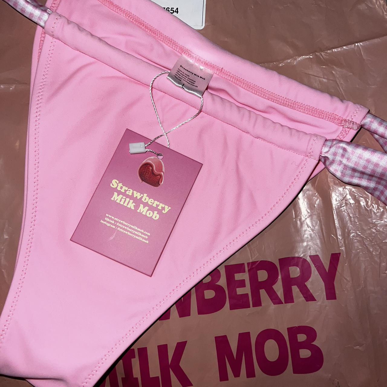 NWT Strawberry Milk Mob “Ballerina Bottoms” Size... - Depop