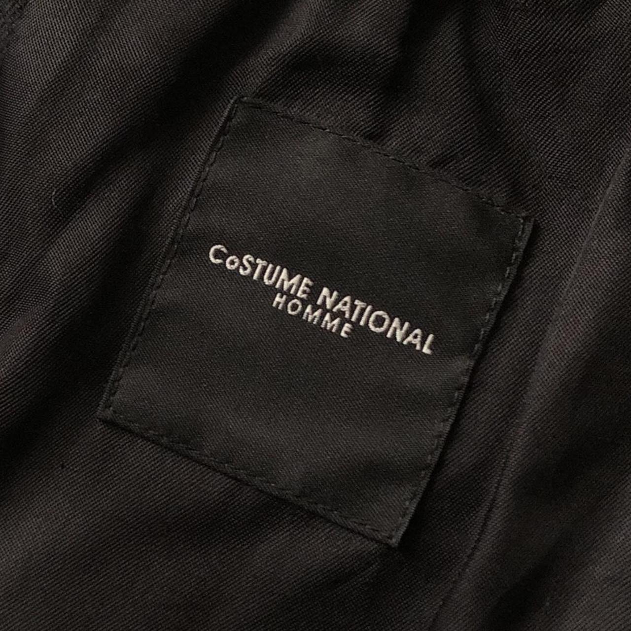 Vintage Black Faux Fur Collared Jacket by Costume... - Depop