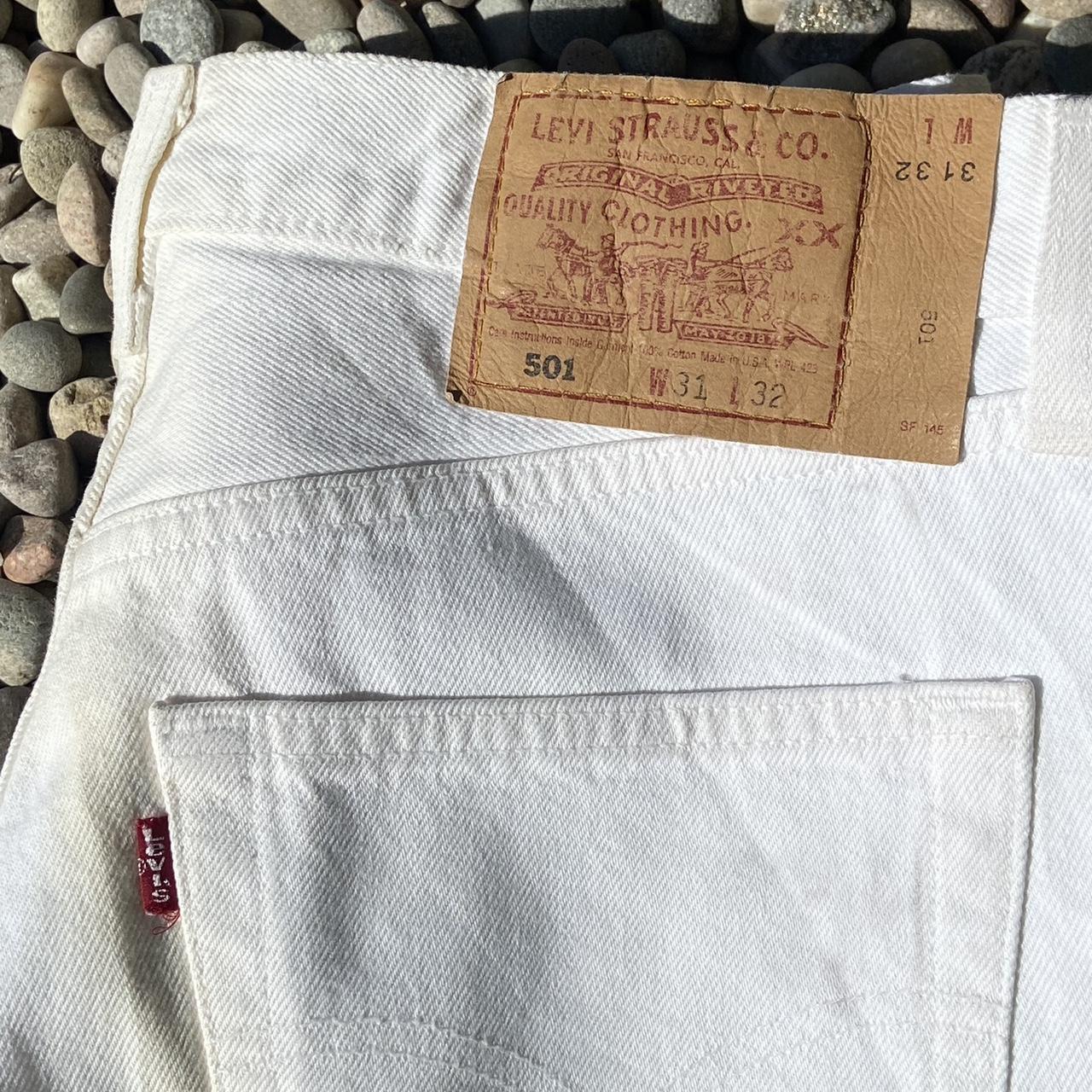 1980s red tab Levi’s 501s Tagged 31x32 for tts That... - Depop