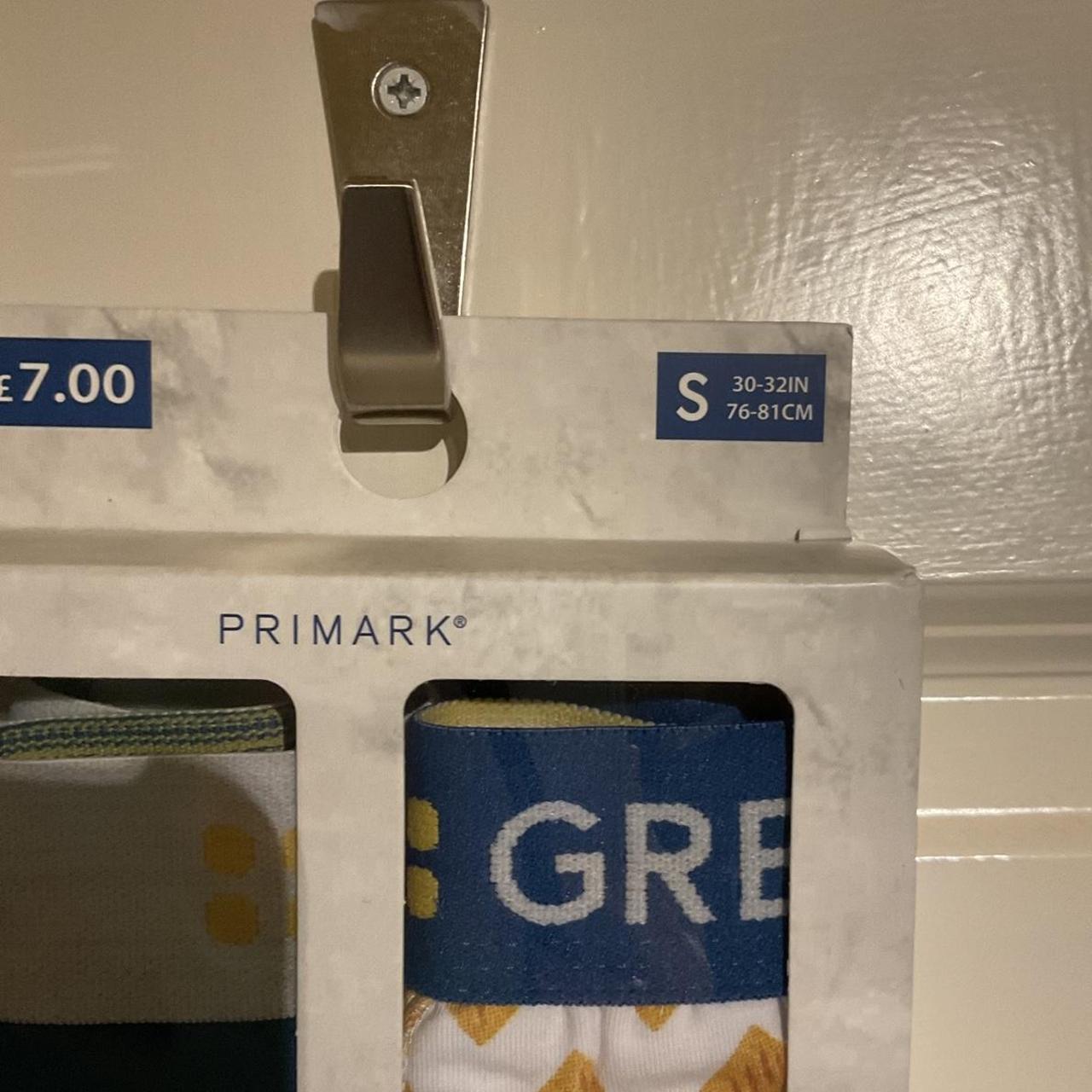 Primark Men's Yellow and Blue Boxers-and-briefs | Depop