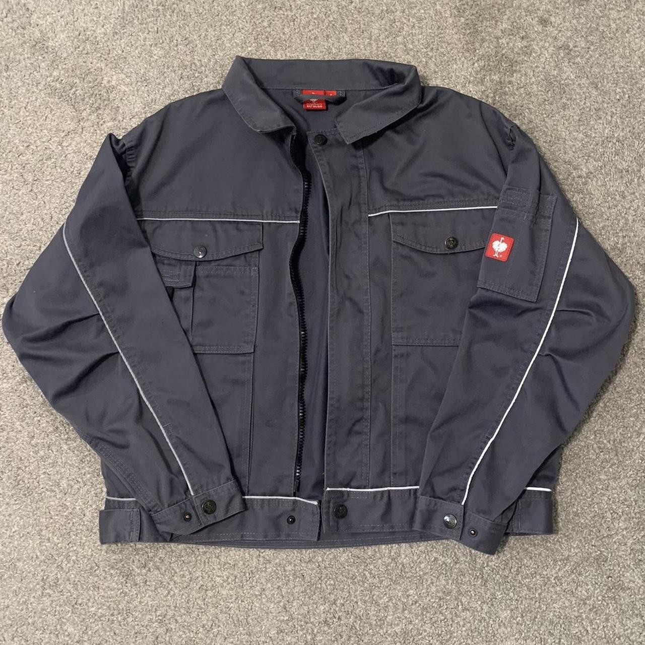 Grey Reflective Engelbert-Strauss Cargo Work... - Depop