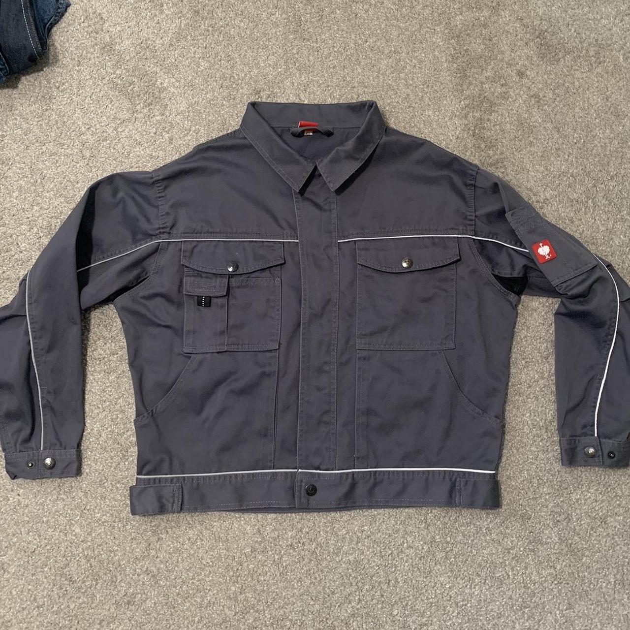 Grey Reflective Engelbert-Strauss Cargo Work... - Depop