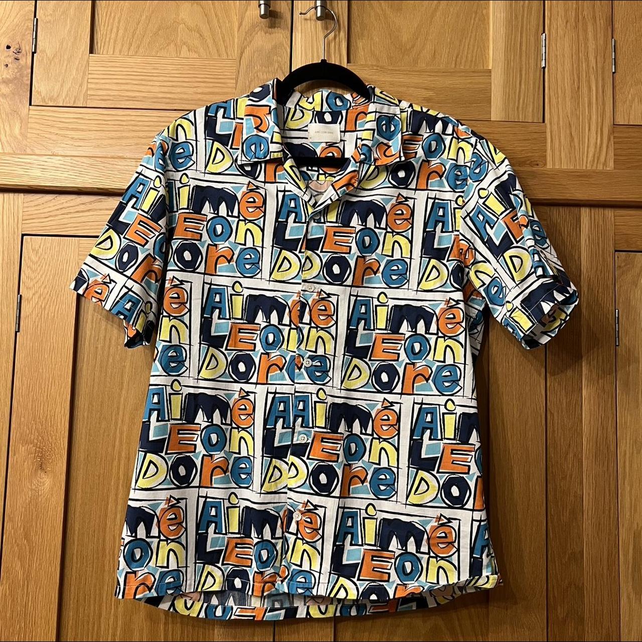 Aimé Leon Dore Crayon Print Hawaiian Shirt. Really | Depop Aimé Leon Dore Crayon Print Hawaiian Shirt. Really | Depop