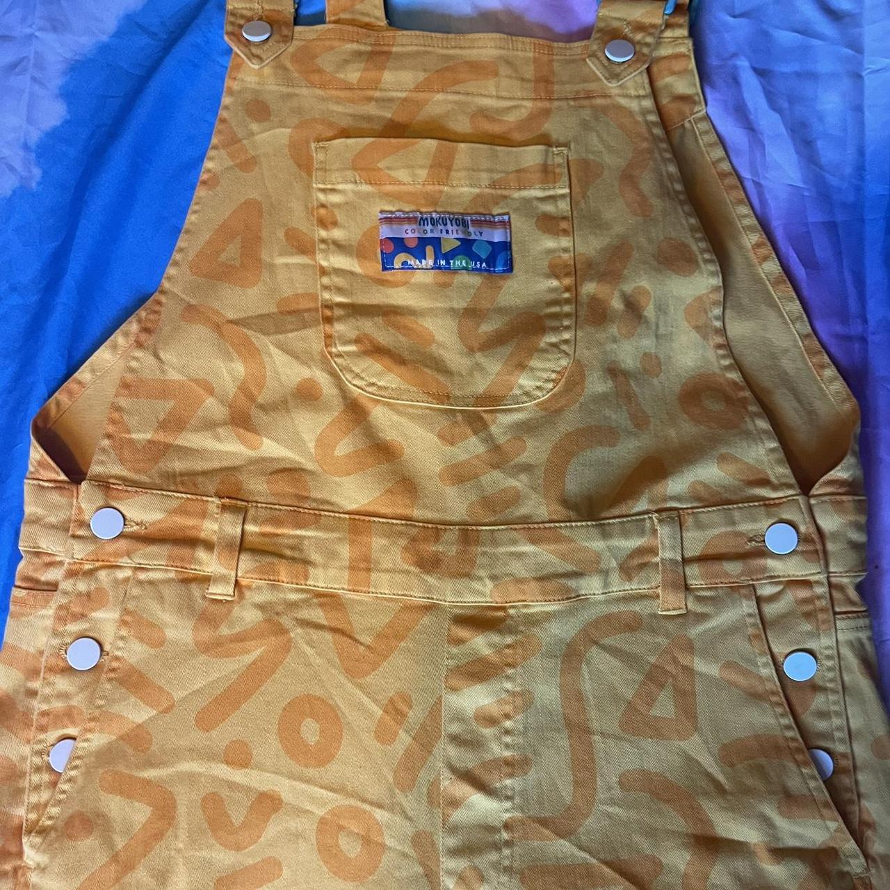 Mokuyobi Threads yellow overalls / dungarees. These... - Depop
