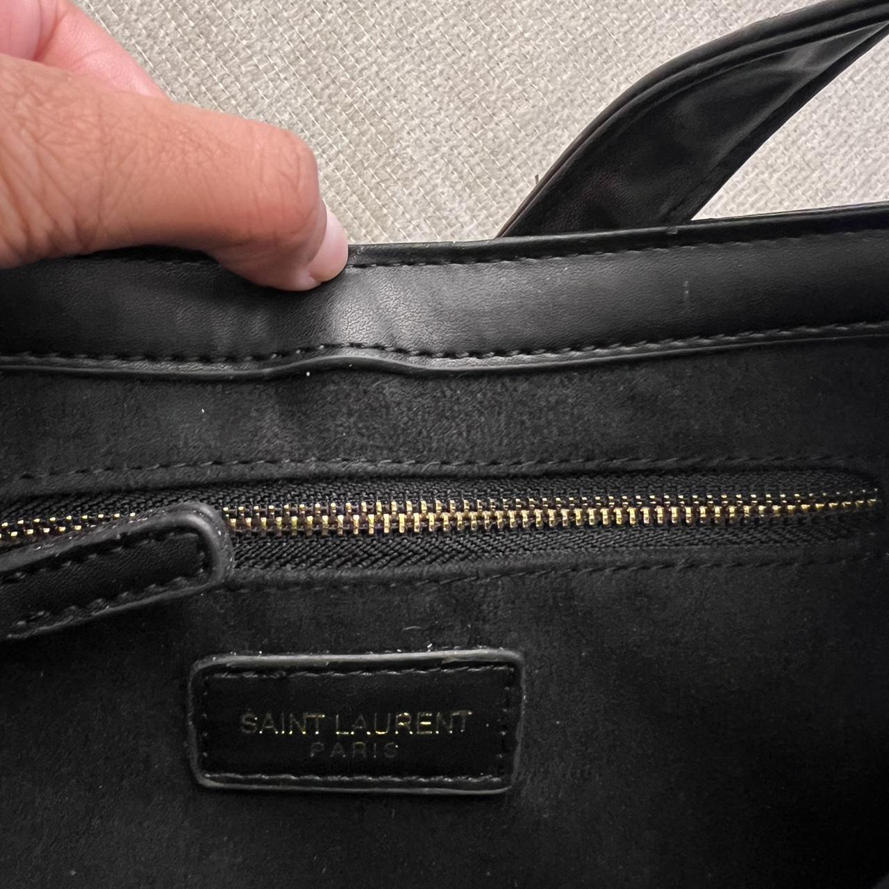 YSL Leather Shoulder Bag Got it from the gate Open... - Depop