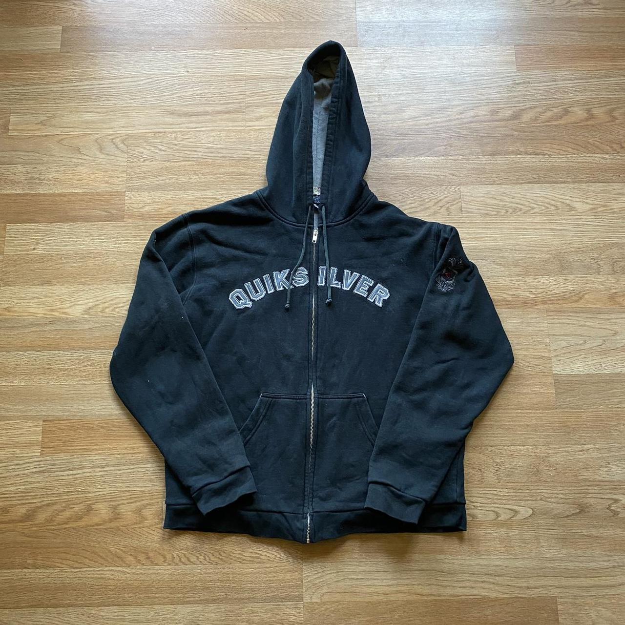 Vintage Quiksilver Spellout Hoodie #vintage... - Depop