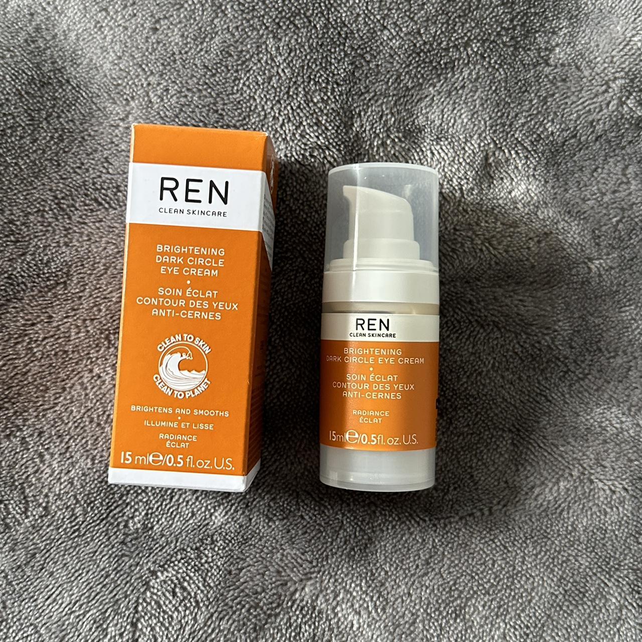 REN skincare brightening dark circle eye cream 15ml - Depop
