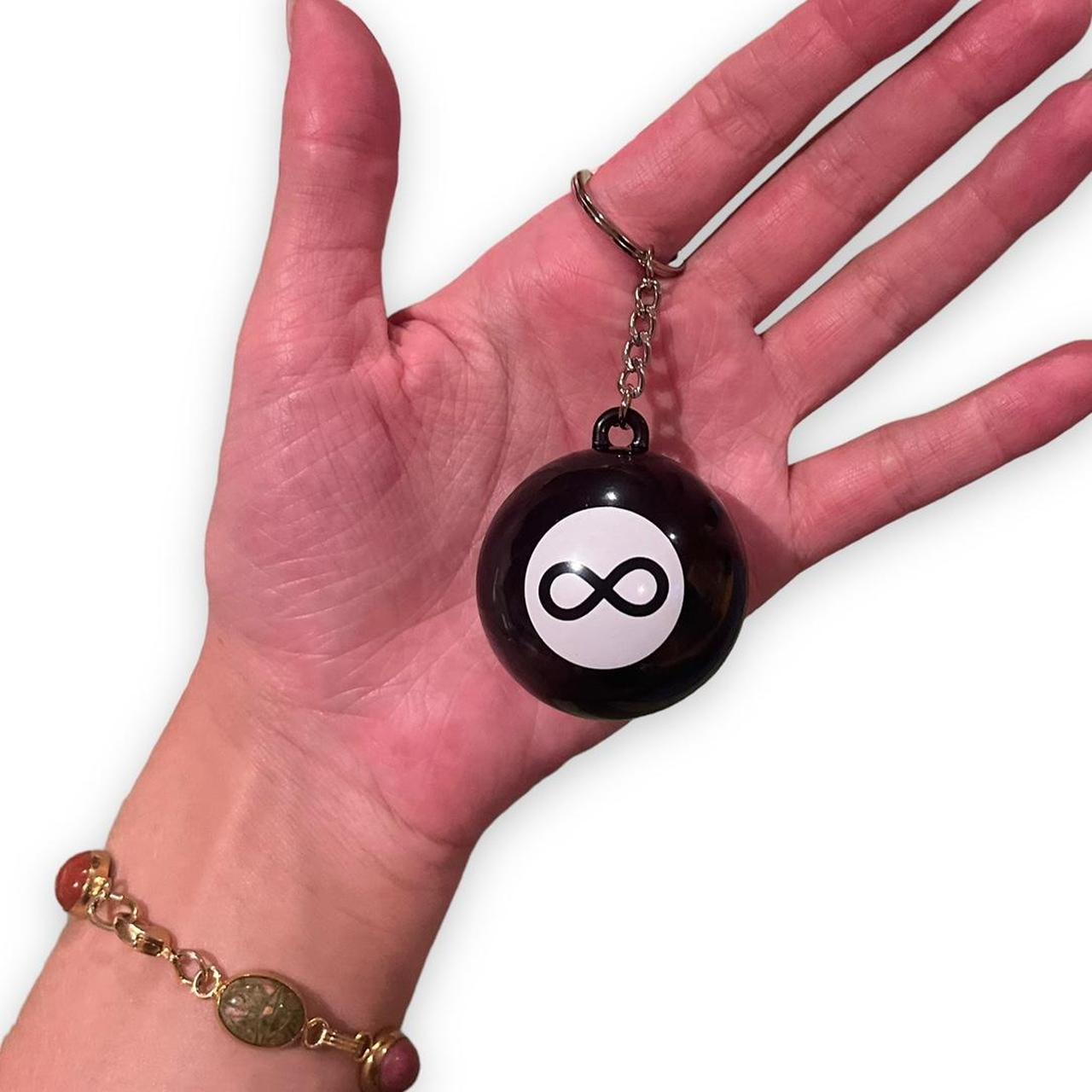 Magic 8 Ball Keychain 🖤 - classic toy keychain that... - Depop