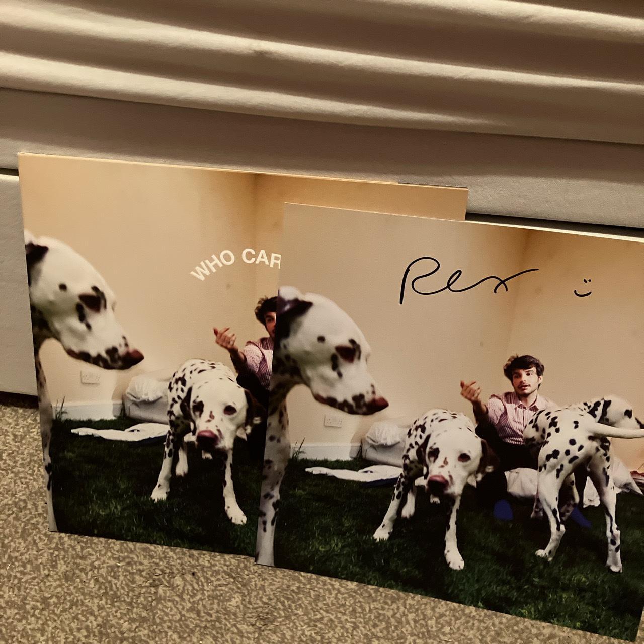 Signed rex orange county who cares? vinyl, comes... - Depop