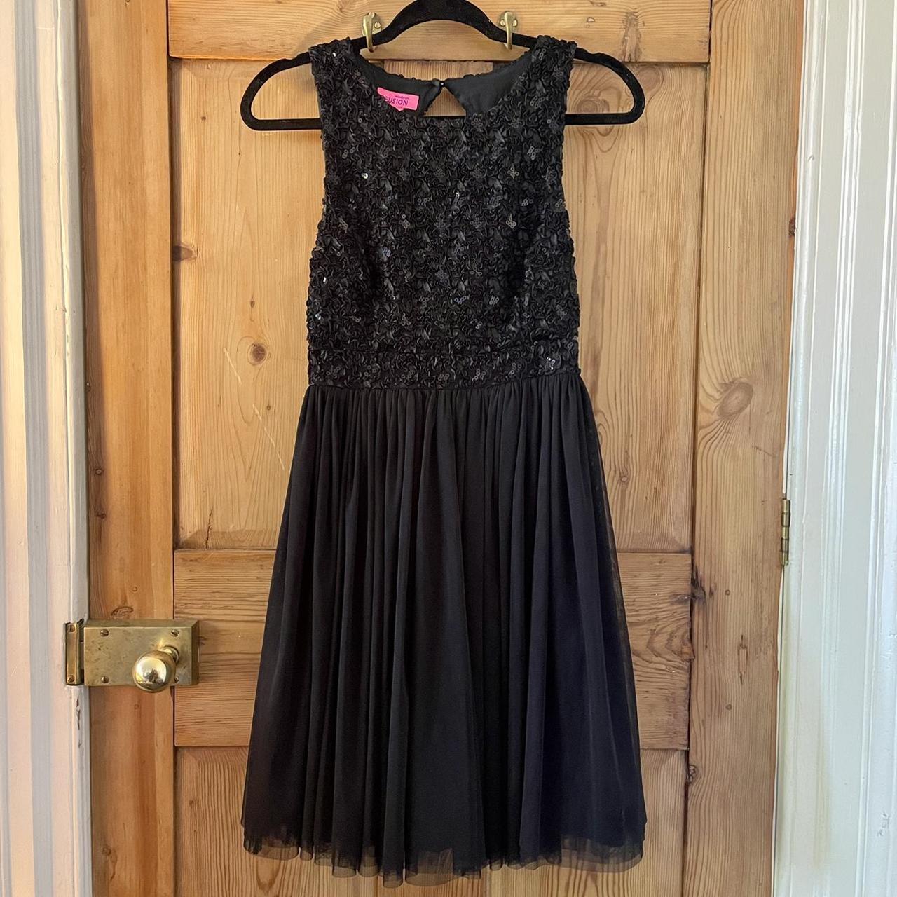Monsoon Women's Black Dress | Depop