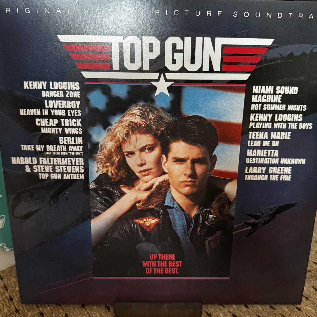 Top Gun Original Motion Picture Soundtrack on Purple... - Depop