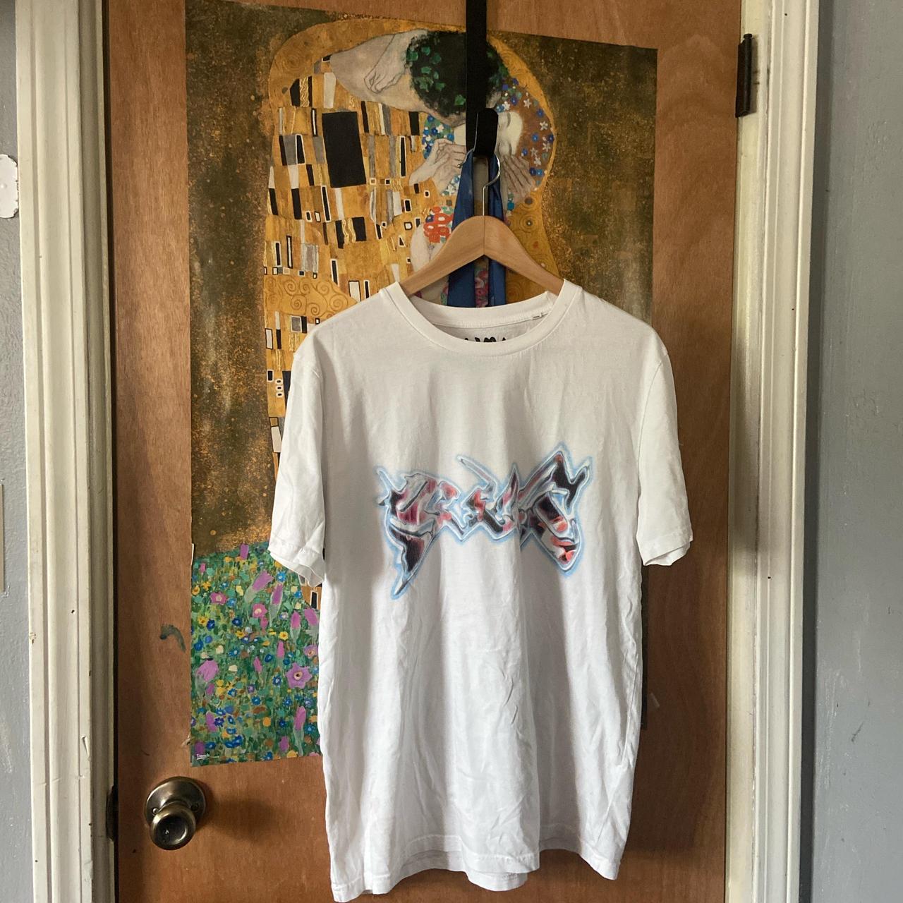 Rare Bladee Laser Logo T-Shirt ⛓️ Offical Drain Gang... - Depop