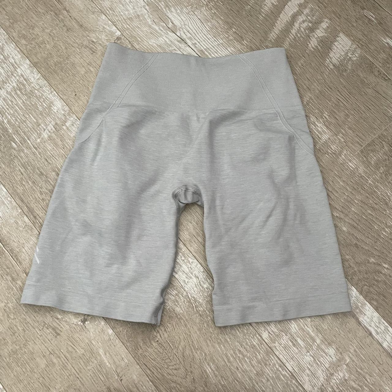 Oner active grey marl effortless cycling shorts Worn... - Depop