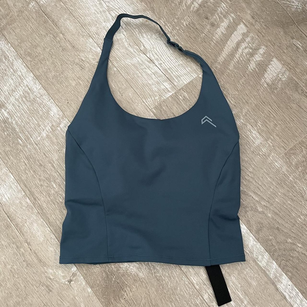 Oner active halter vest in lake blue Brand new with... - Depop