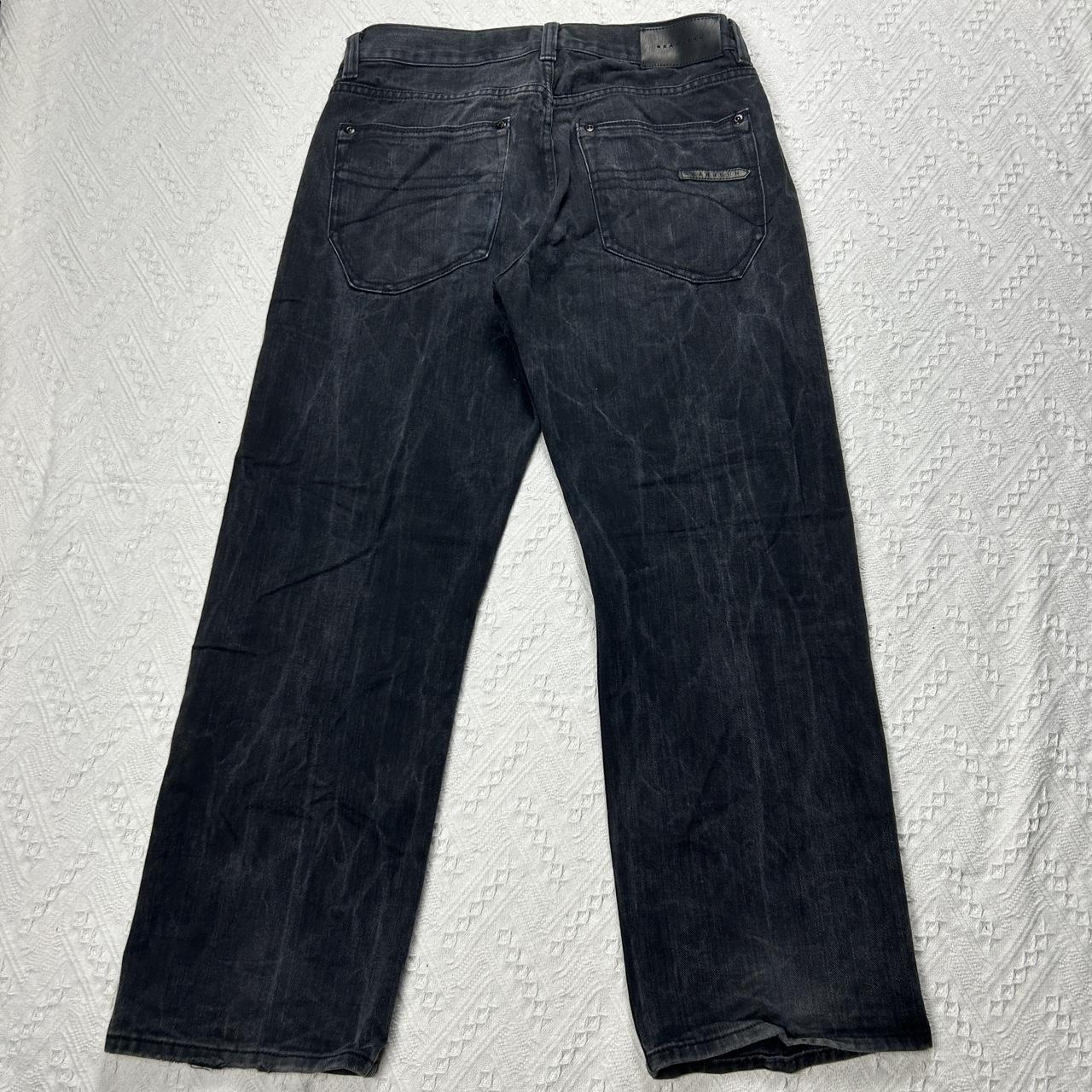 Sean John Denim Jeans Mens 34X40 Black Gray Denim... - Depop