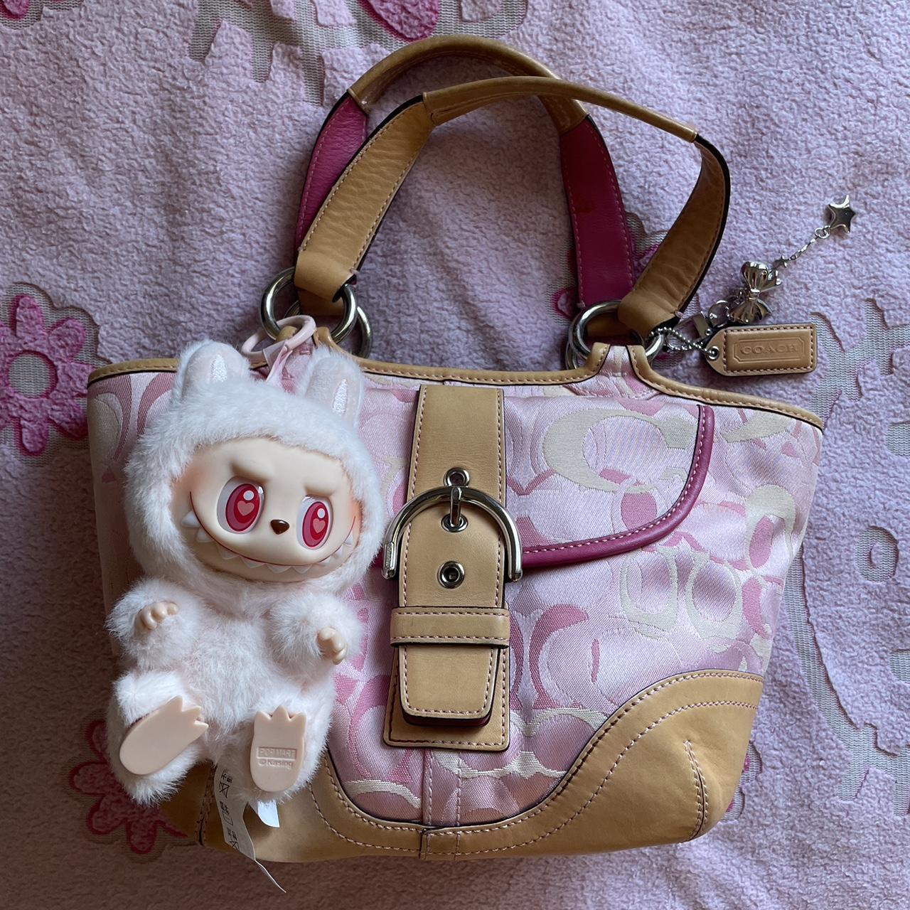 Coach Women's Bag - Pink/Multi – Vintage Baby Pink Mi… - Gem