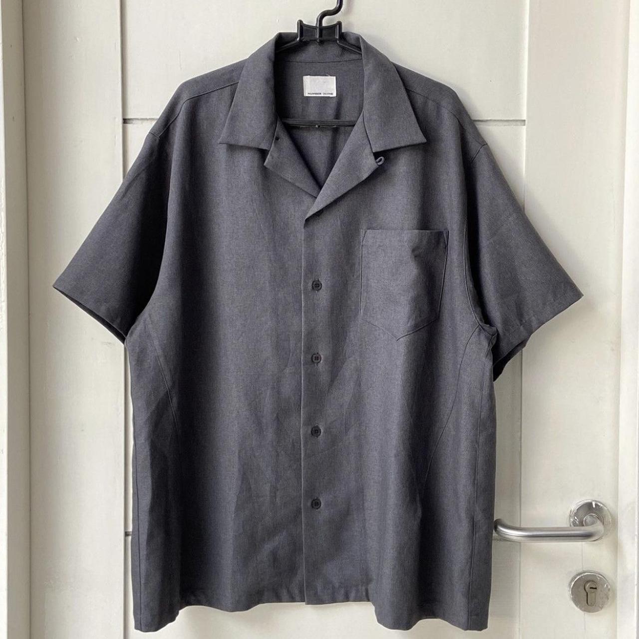 Number nine grey button down. Never worn. Super cute. - Depop