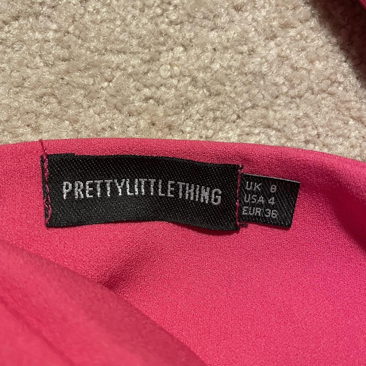 PLT pink mini dress size 8 - worn once, excellent... - Depop