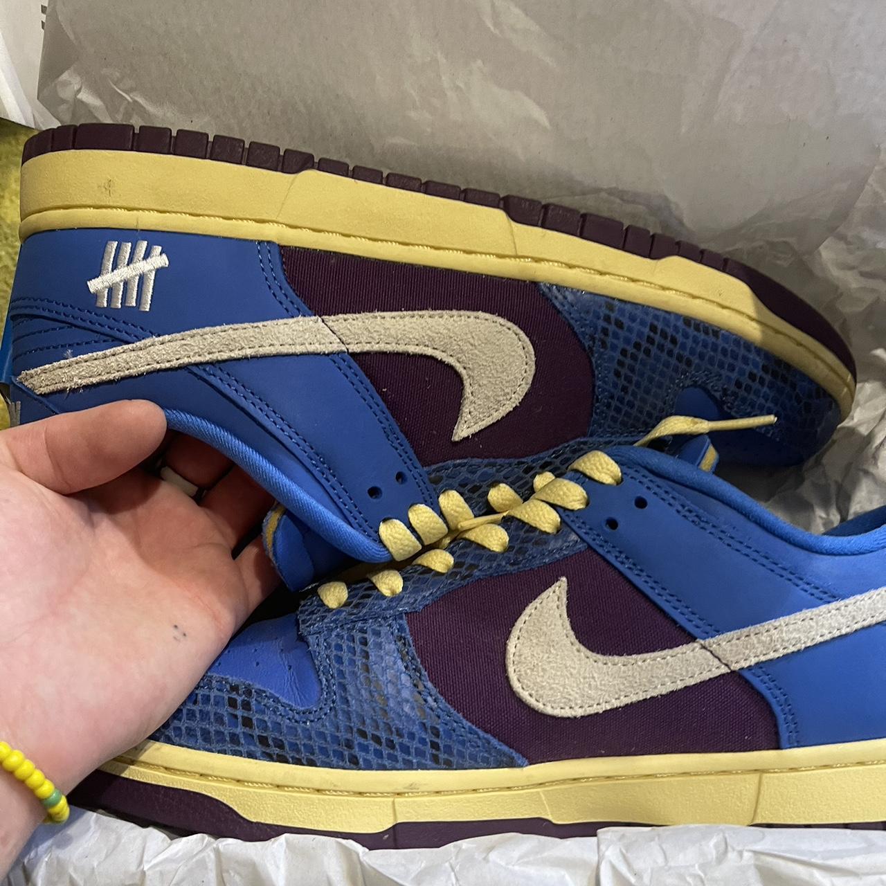 Nike dunk X undefeated just tried on - Depop