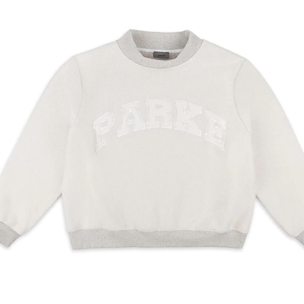 PARKE Inside Out Varsity Mockneck Size L/XL Brand... | Depop