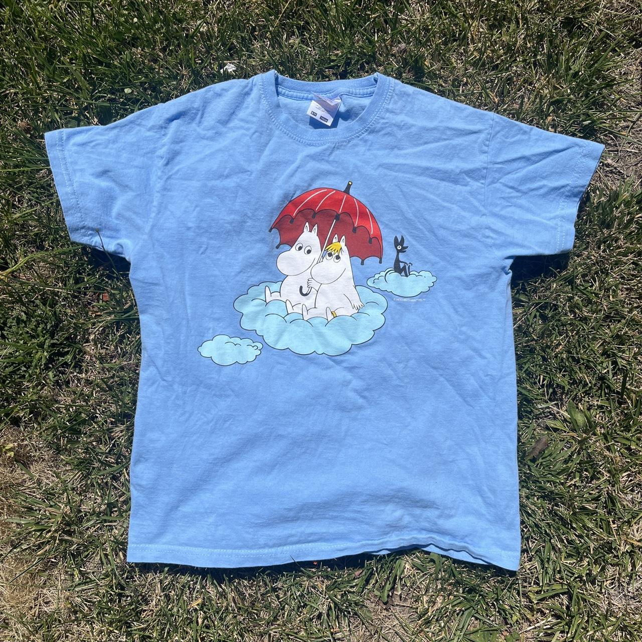 moomin baby tee! super cute moomin top! great... - Depop