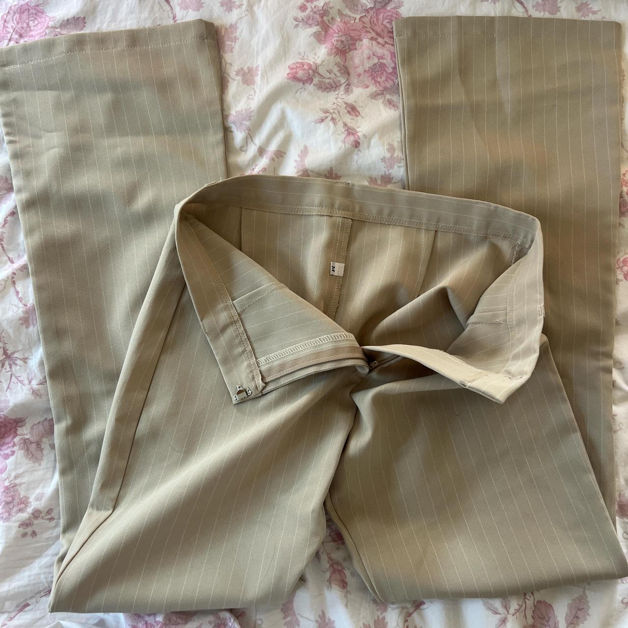 enduring kairos pinstripe set. worn once in perfect... - Depop