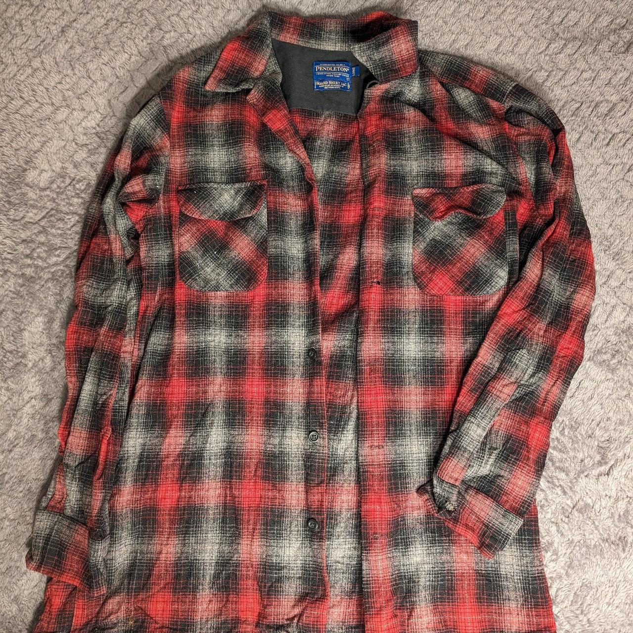 Pendleton Flannel. fits a little longer. very nice... - Depop