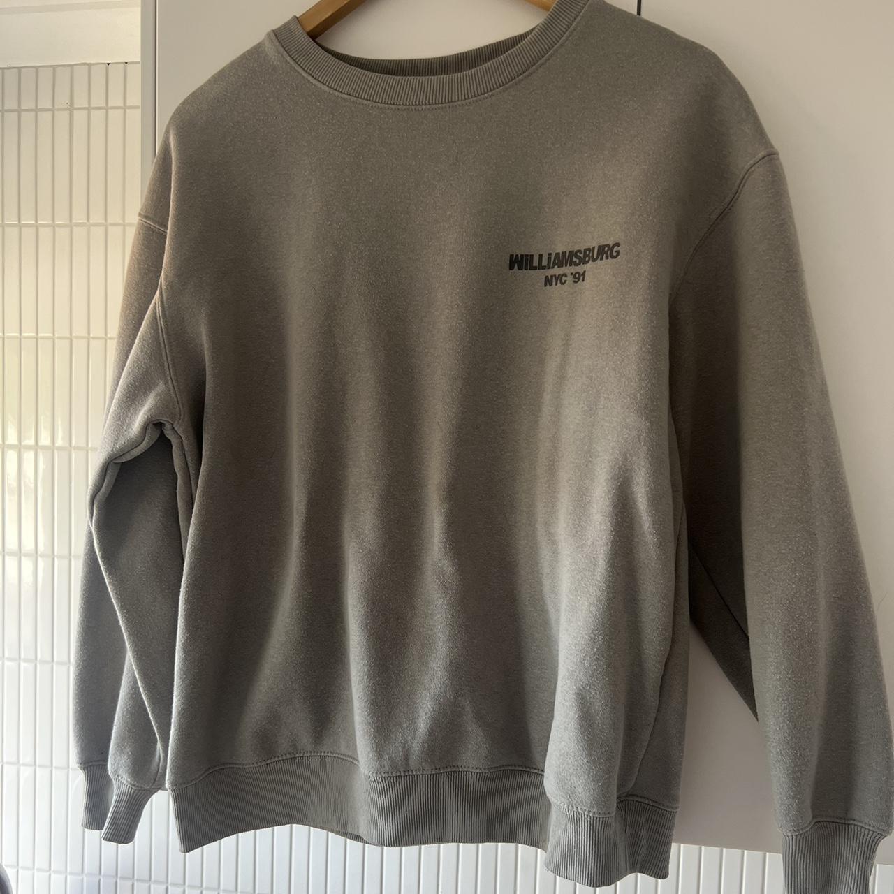Supre grey jumper - Depop