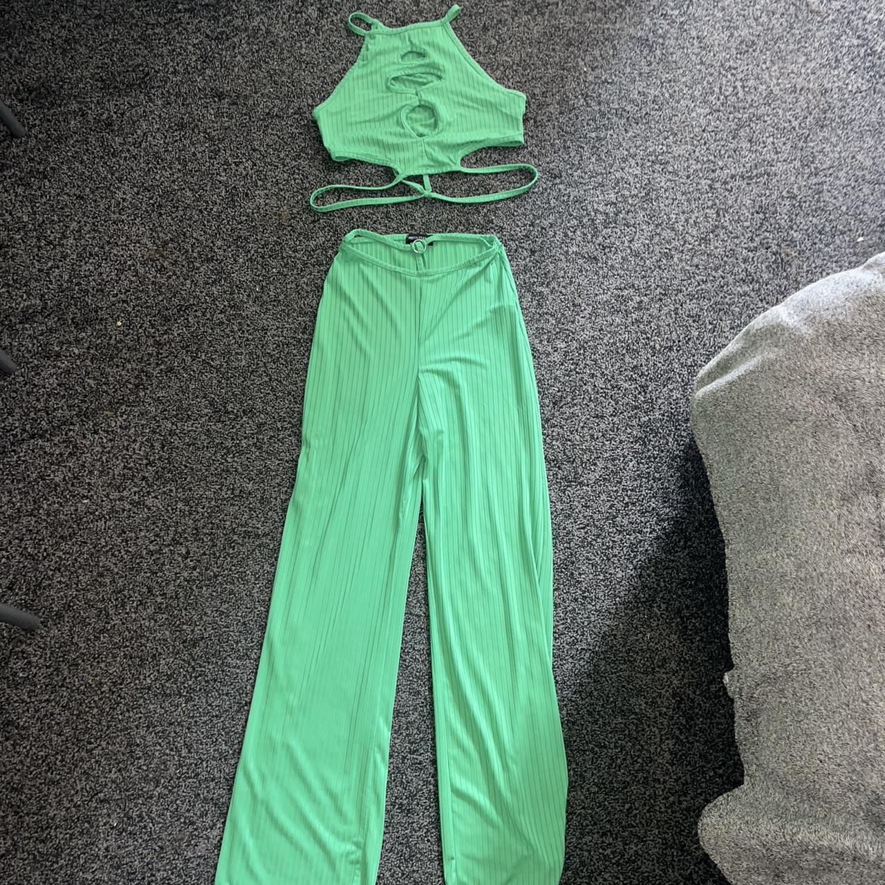 PLT green co ord💚 Size 12 Can be worn with heels or... - Depop
