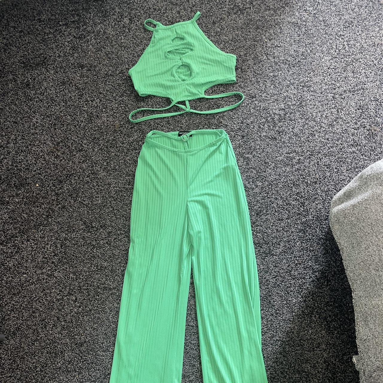 PLT green co ord💚 Size 12 Can be worn with heels or... - Depop