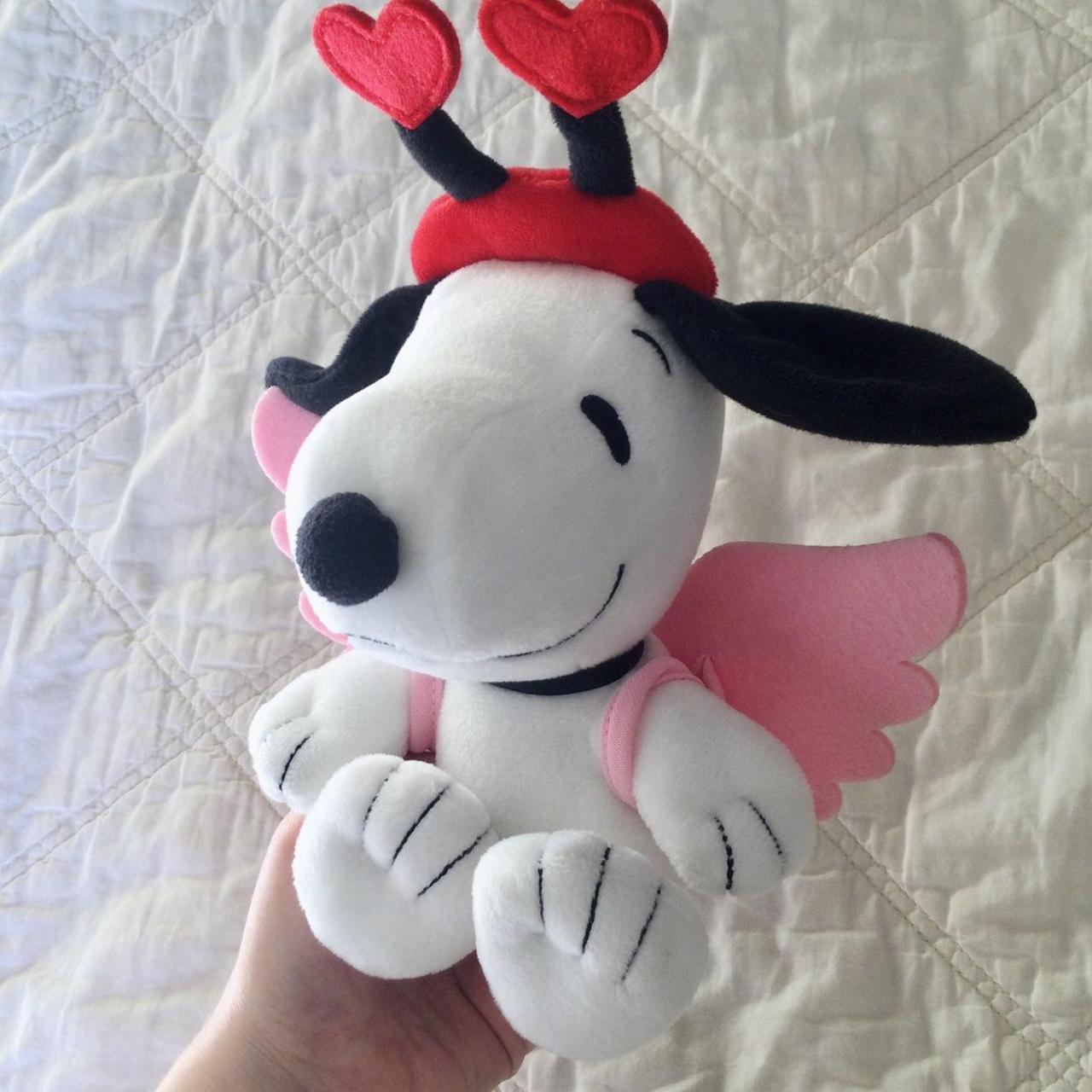 Peanuts Valentine Cupid Snoopy plushie ️ made by... - Depop
