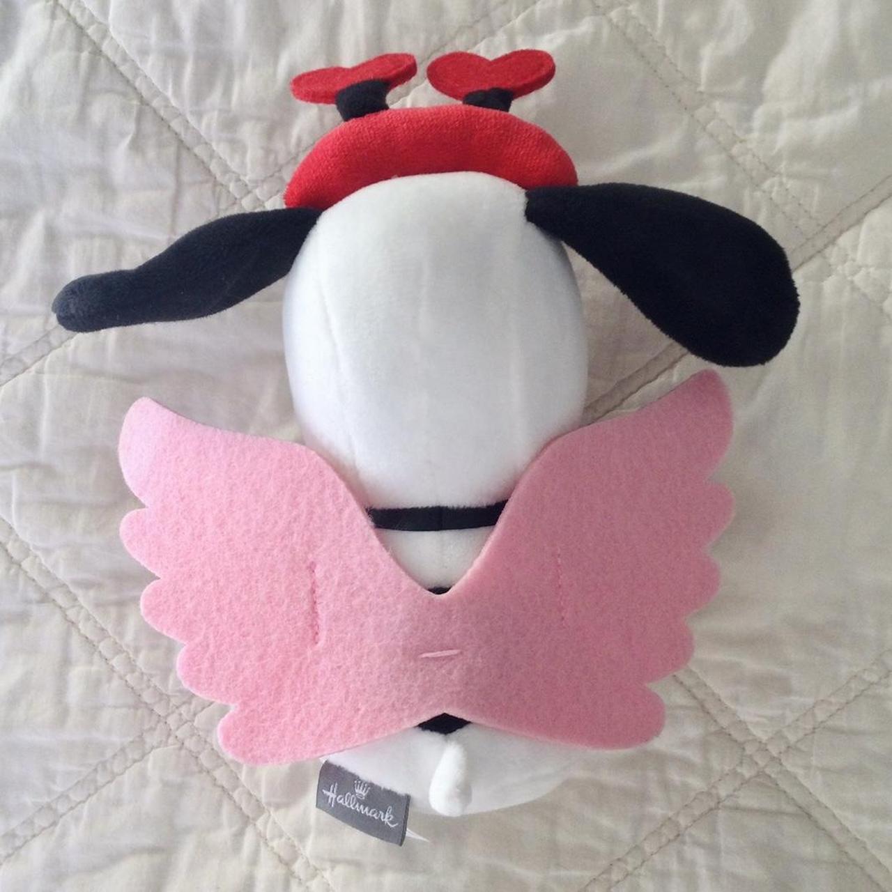 Peanuts Valentine Cupid Snoopy plushie ️ made by... - Depop
