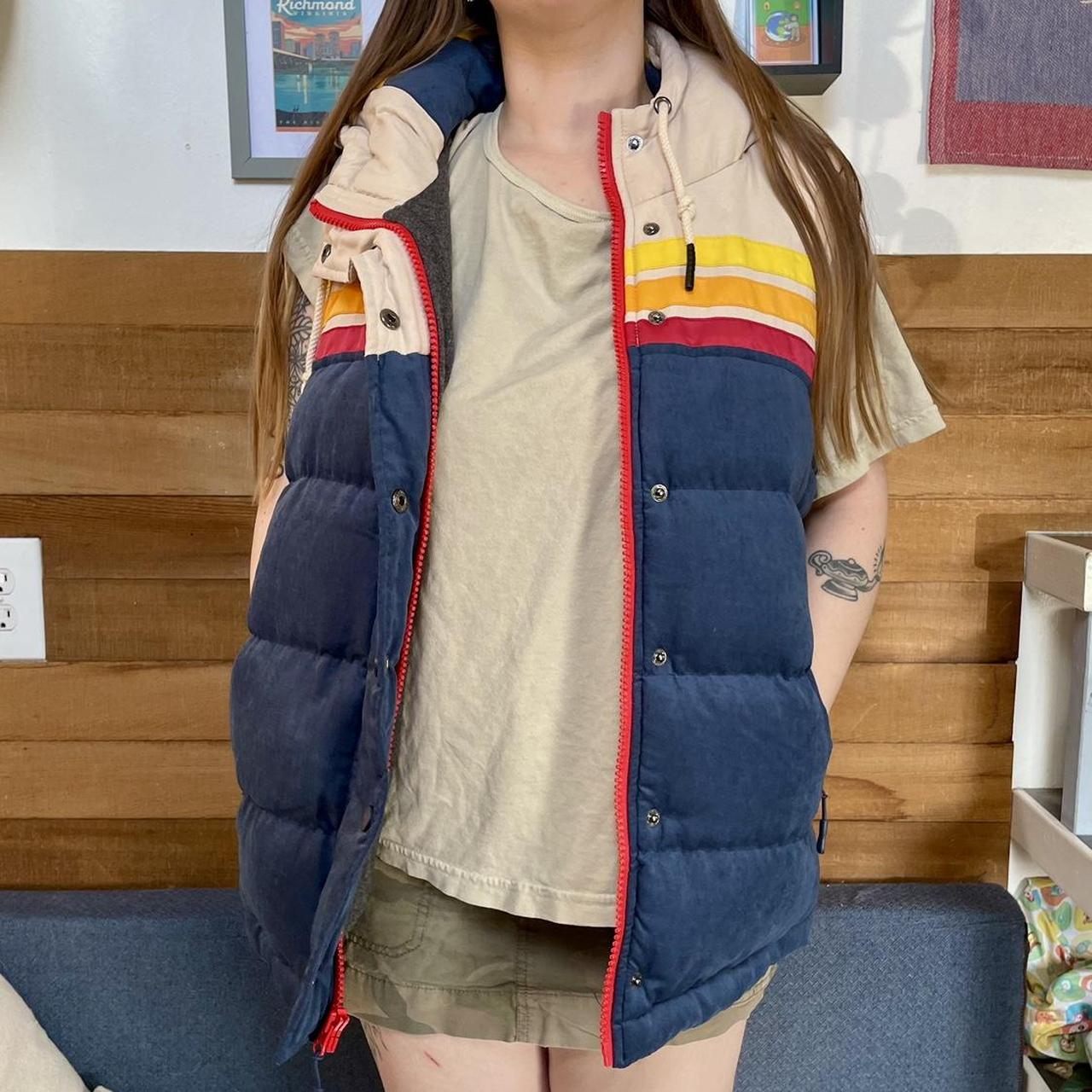 Yo Colorado Epic Fade Puffer Hooded Vest ☀️ Super... - Depop