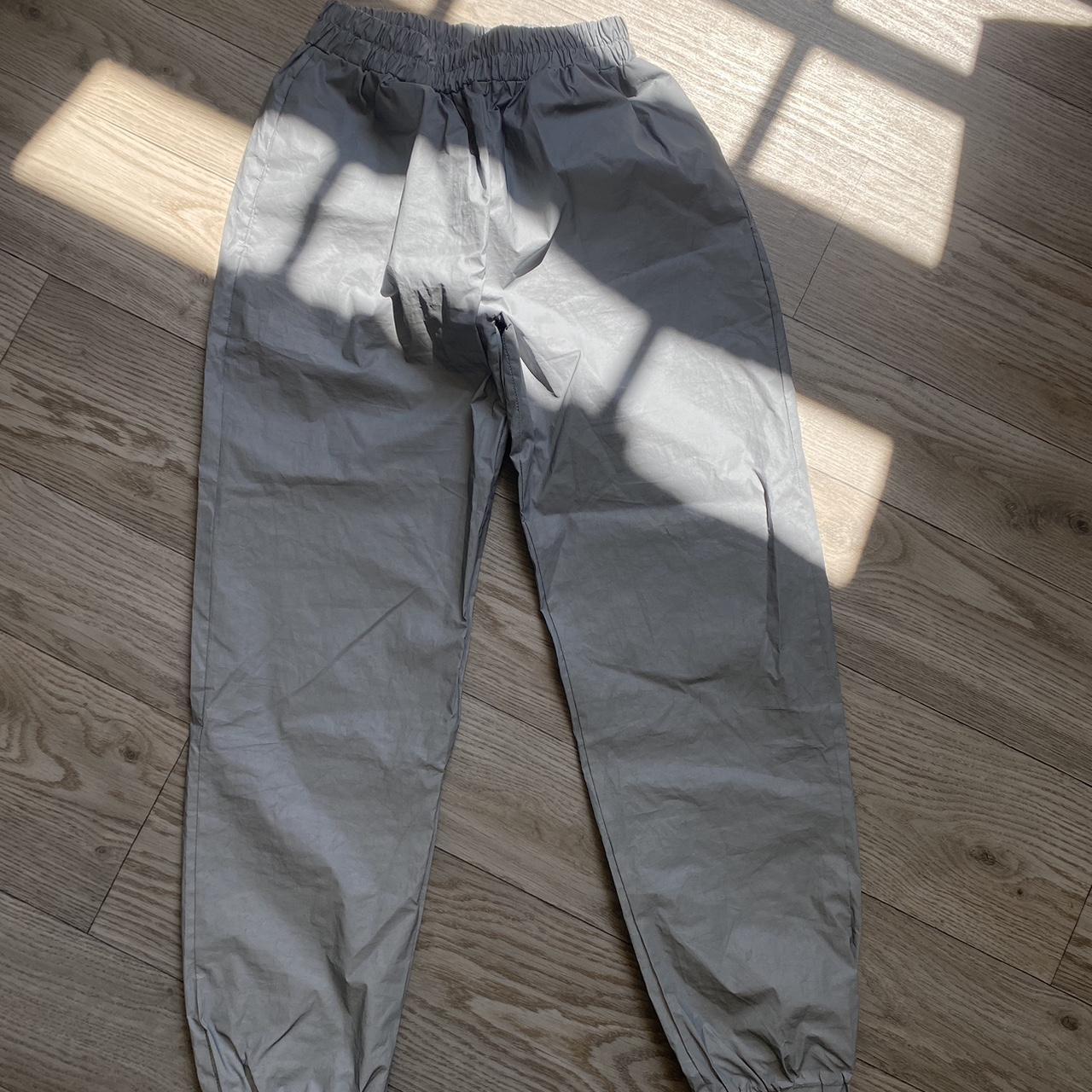 reflective joggers these are so fun they’re like a.... - Depop
